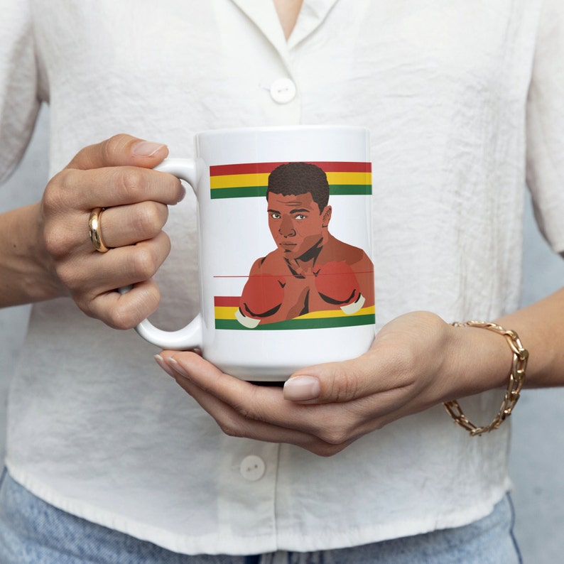 Muhammad Ali the Greatest Mug, Black History Month's Mug, Mug for Black ...