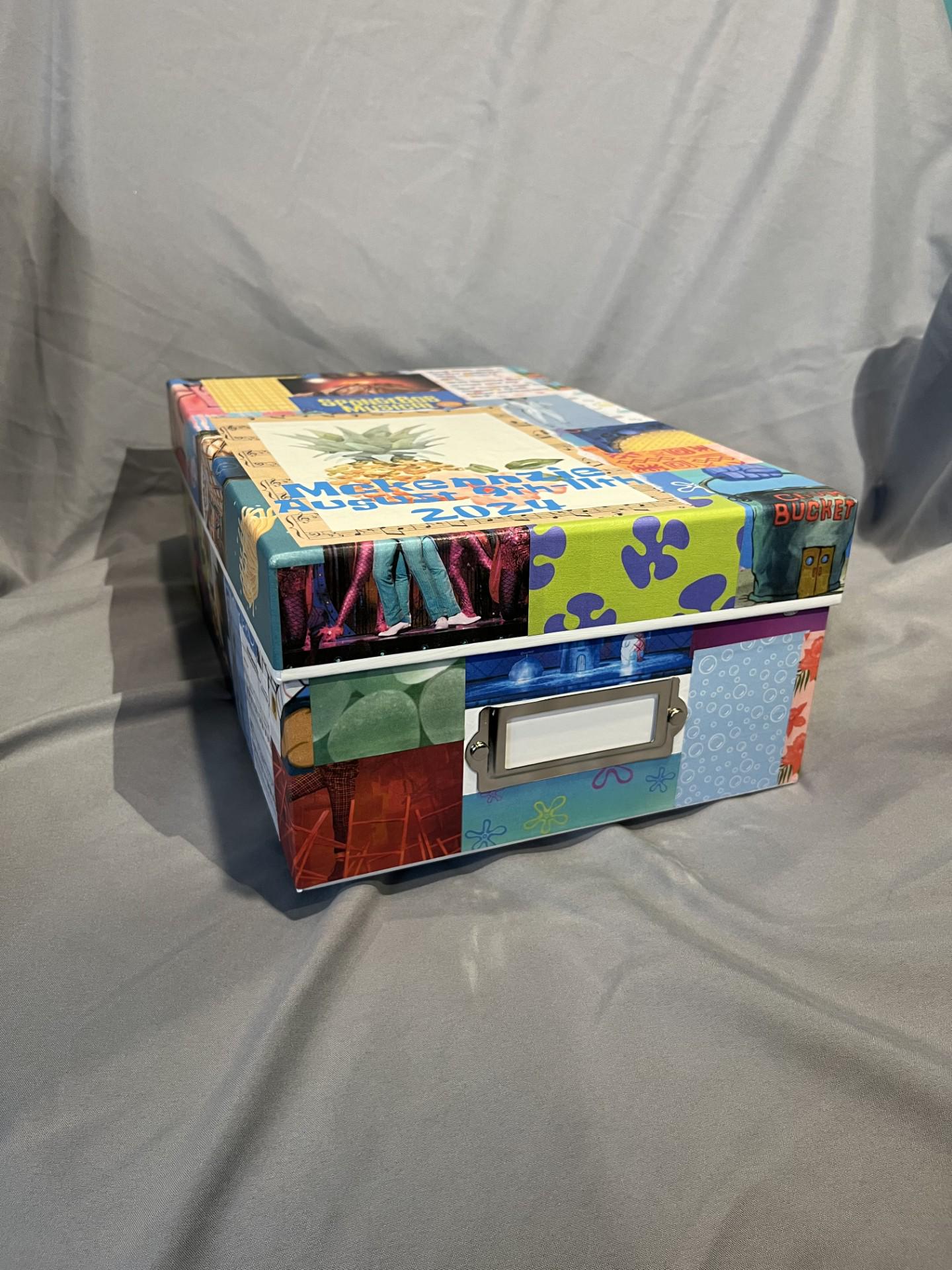 The Simple Sponge Box, Spongebob Musical Box, Theater Gift Box - Etsy