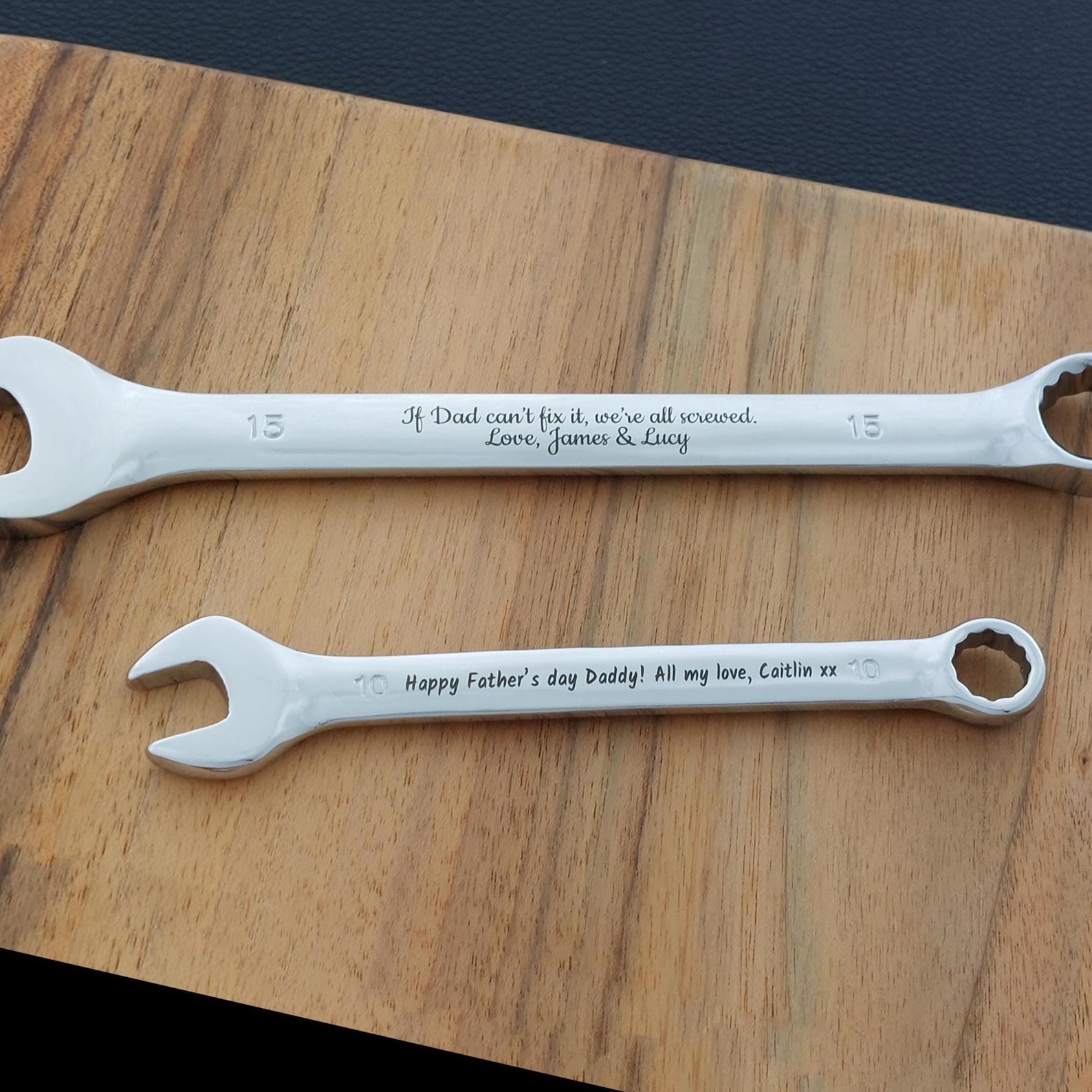 Personalized Engraved Wrench, Custom Text - Etsy