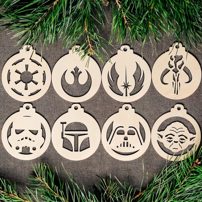 Star wars ornaments - Etsy