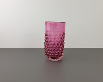 Knobbed Glass Vase - Etsy