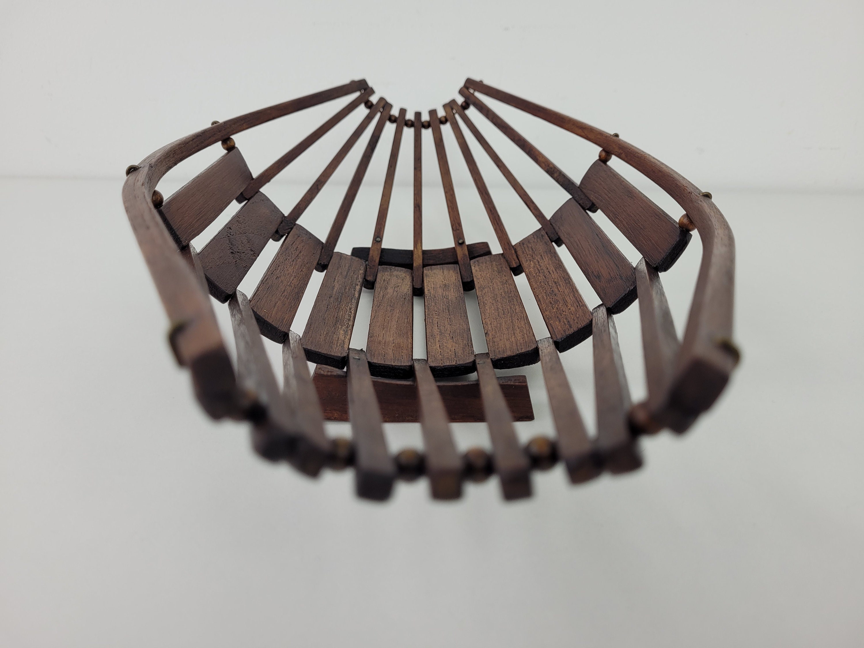 Original 50s Teak Bowl String Era Fruit Bowl Nut Shell 50er - Etsy