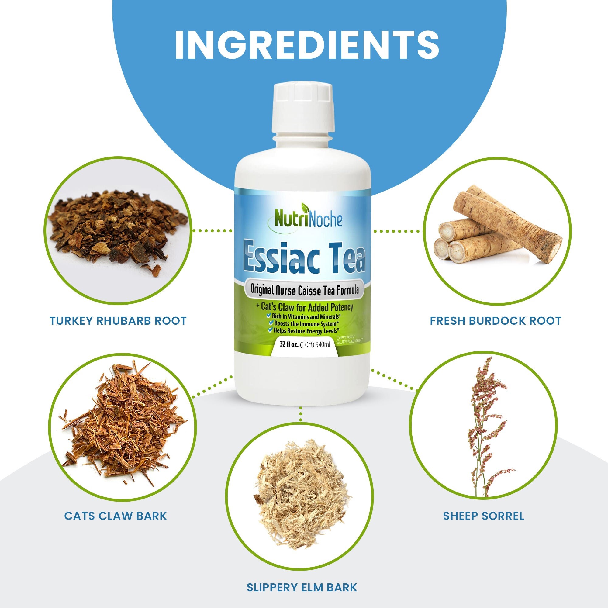 Organic Essiac Tea: Herbal Immune Support Blend - Ready to Drink - Etsy