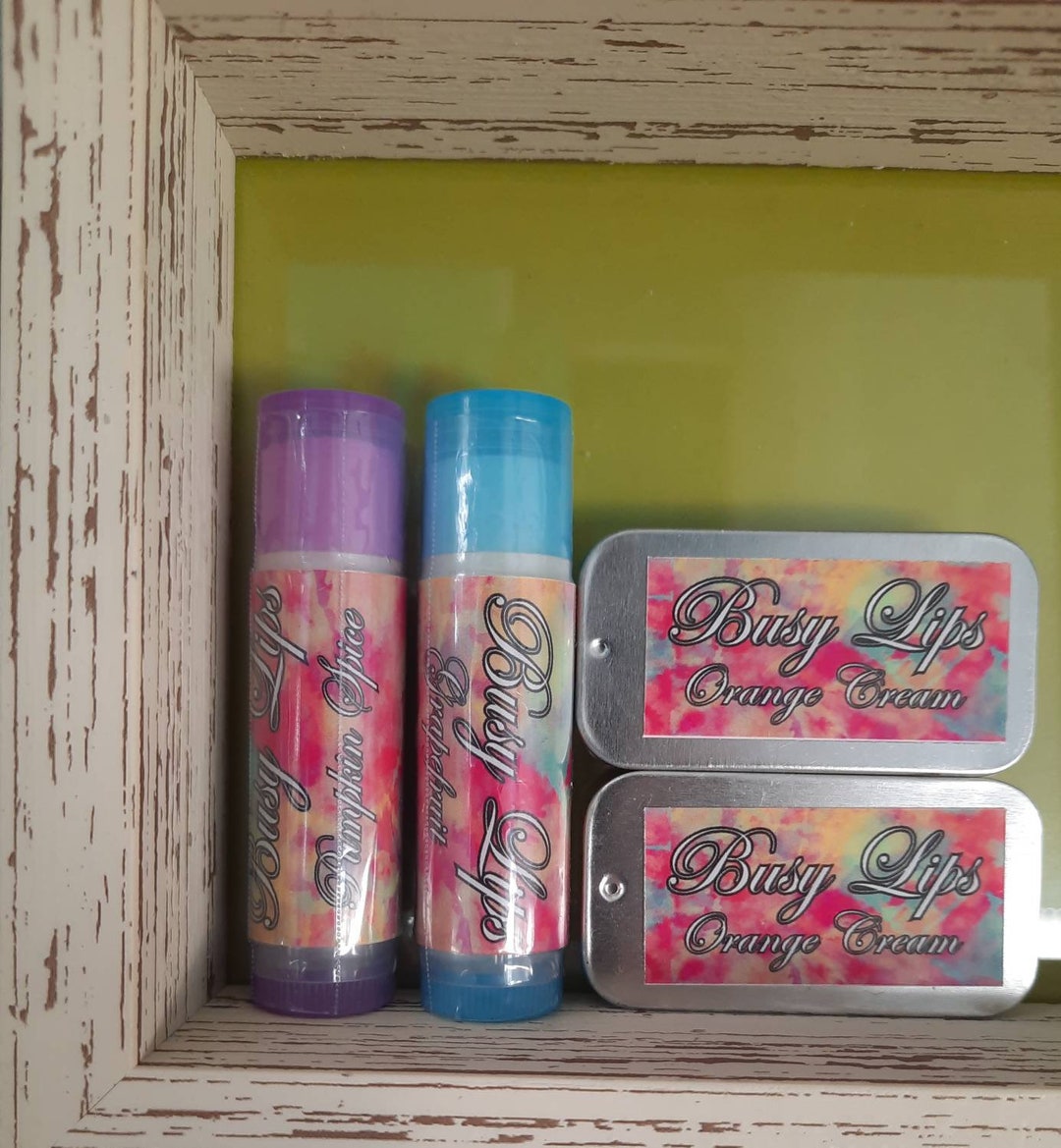 Busy Lips Organic All Natural Chapstick! - Etsy