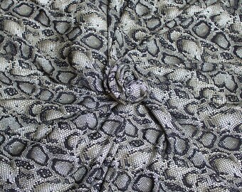 Stretch Snakeskin Fabric - Etsy