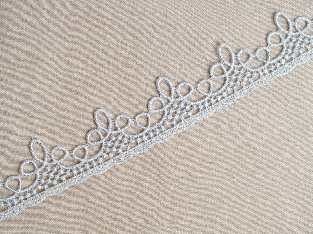Vintage Metallic Silver loop De Loop Trim 1 3/4 Wide - Etsy
