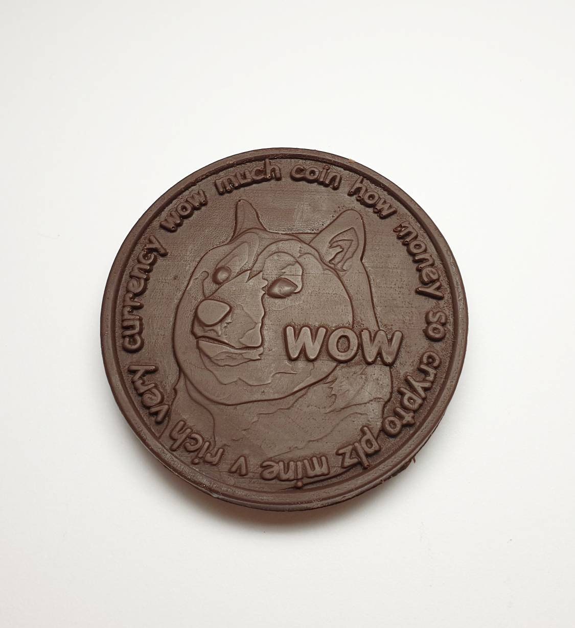 Belgian Chocolate Doge Coins X 4 - Etsy UK