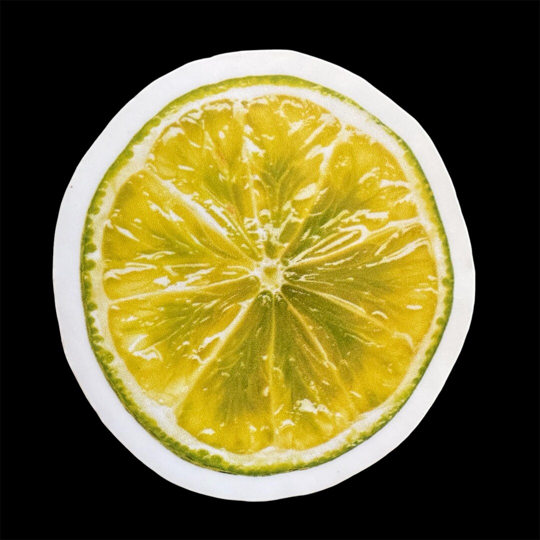 Lemon Lime Stickers – Fresh Vinyl Decal, Vibrant Citrus Design, Fun ...