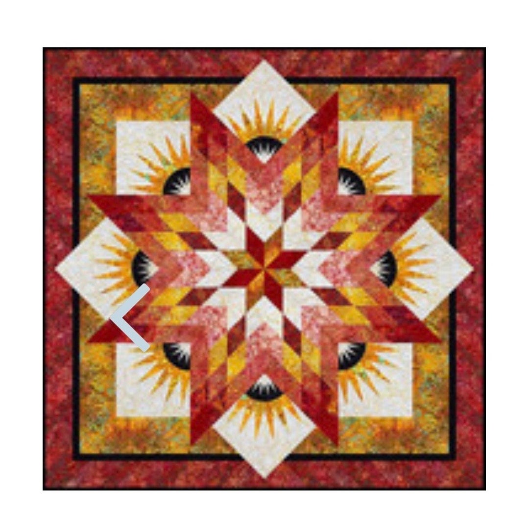 Quiltworx Summer Solstice Quilt Pattern Paper Pattern - Etsy