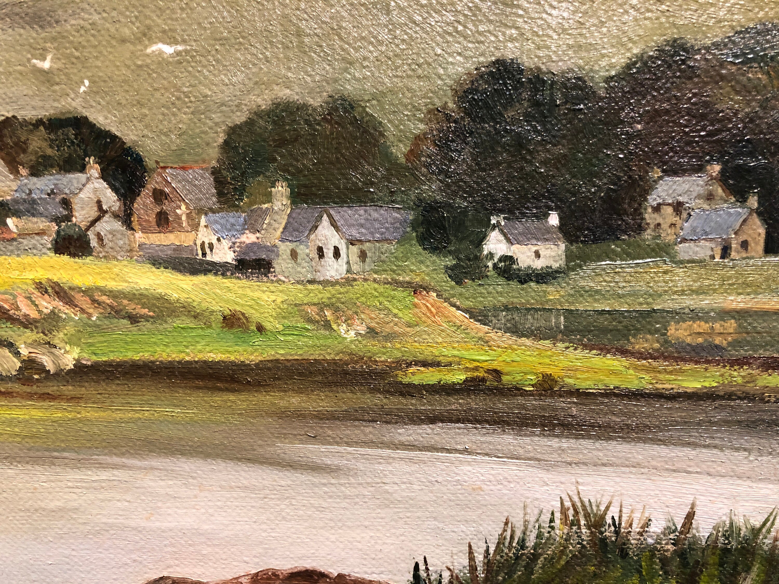 OIL PAINTING Beautiful Piece of POST War Impressionism by R . Camamile ...