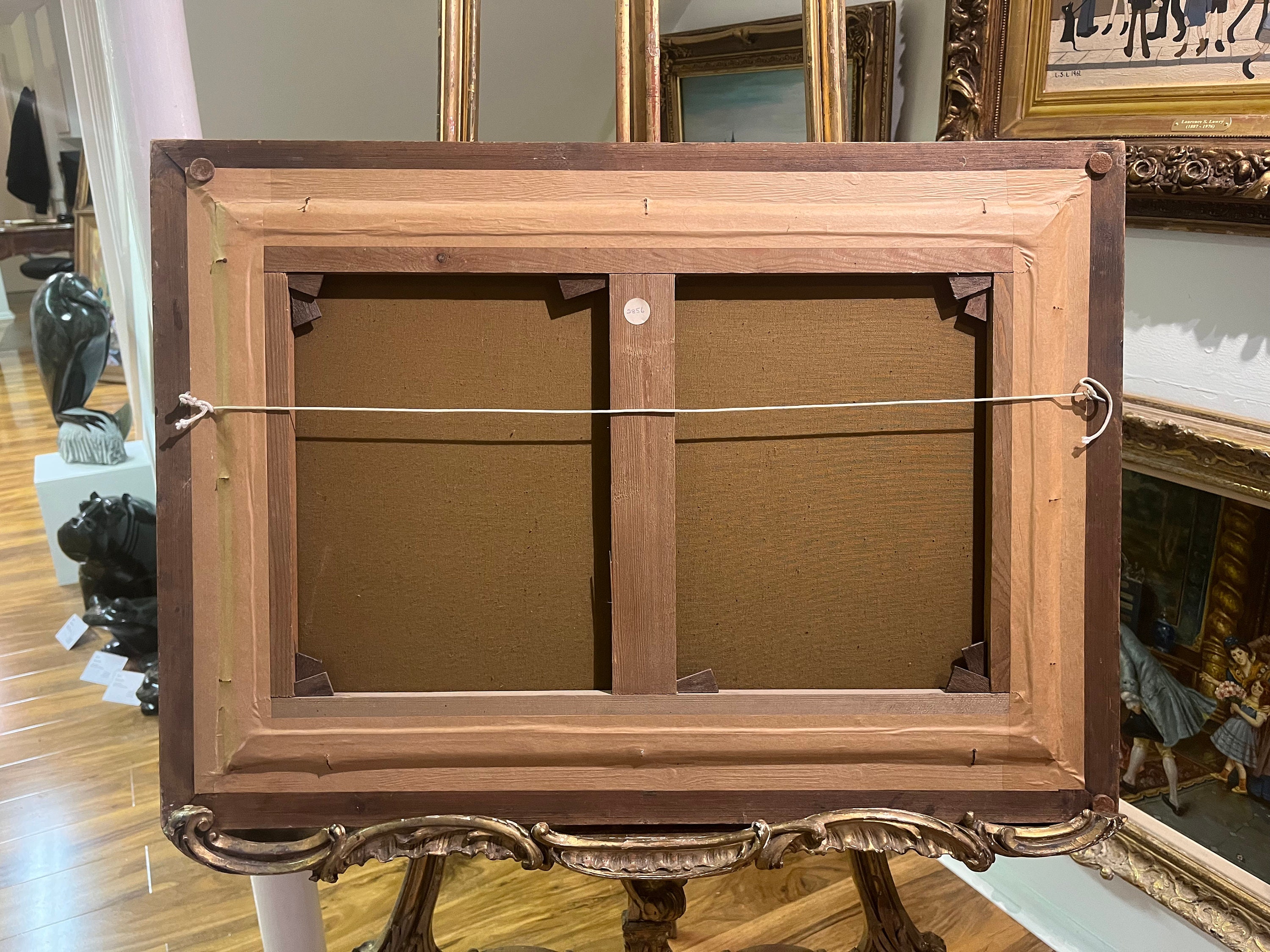 OIL PAINTING Antique 19th Century by E.horton British Old Master in a ...