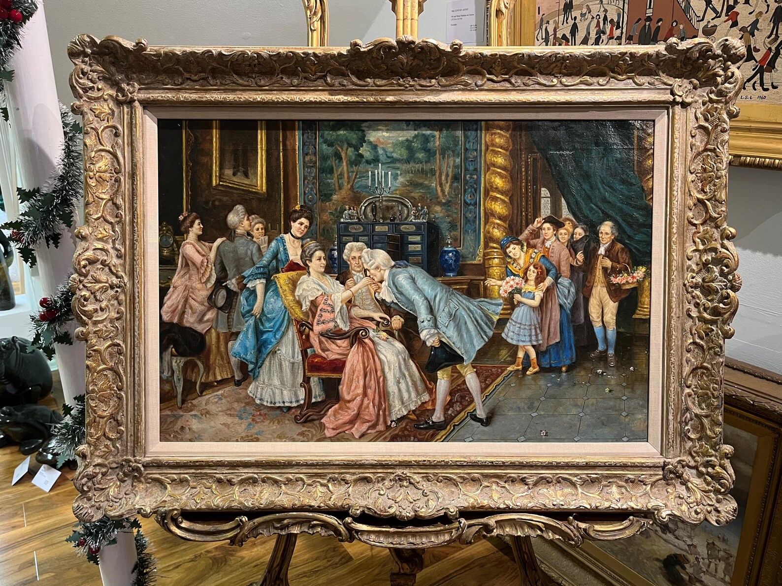 OLD Master Attributed to Arturo Ricci, Italian (1854-1919) OIL Painting ...