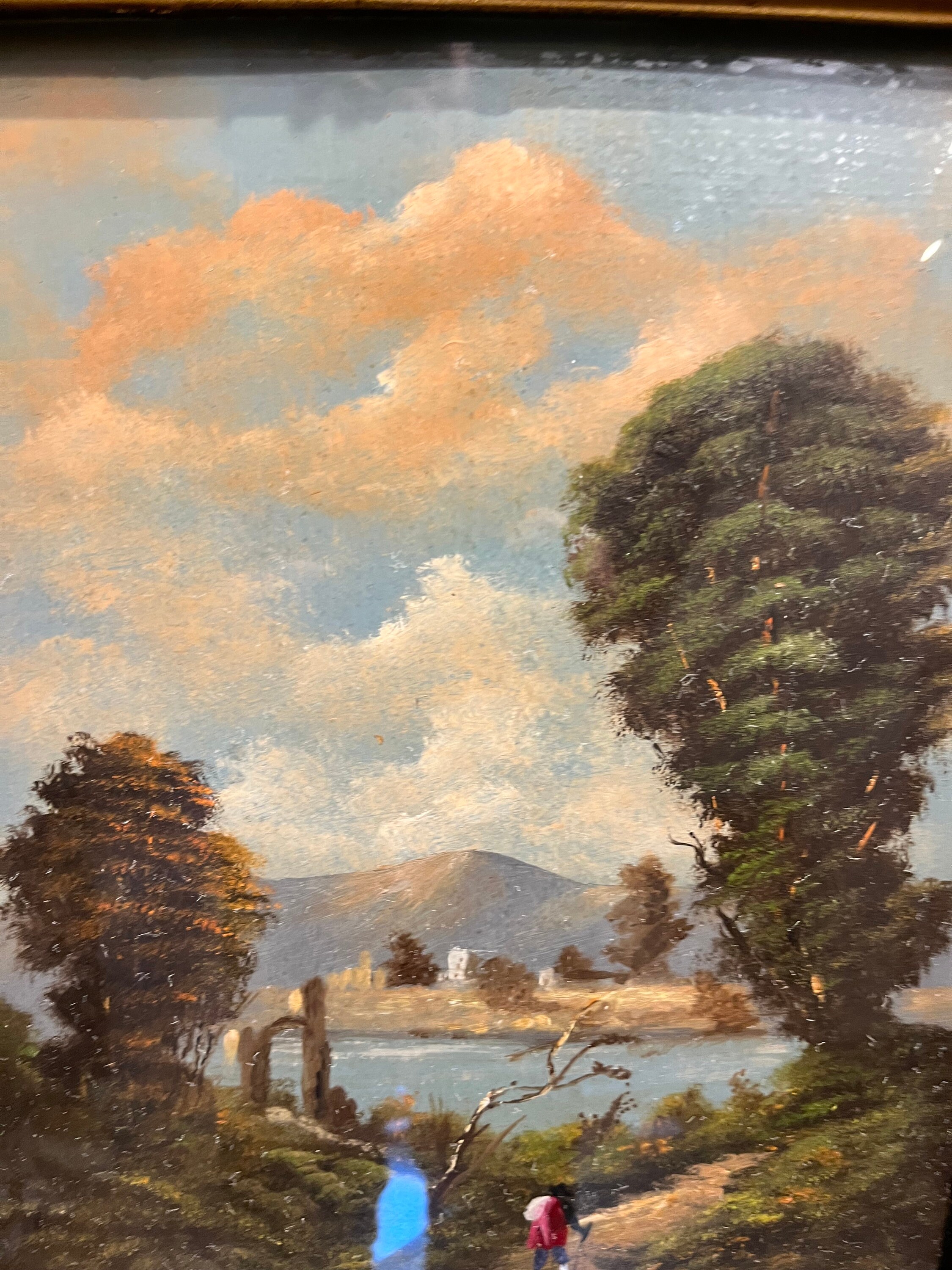 FINE STUNNING OLD Italian Scene Oil Painting by G. Pain British Around ...