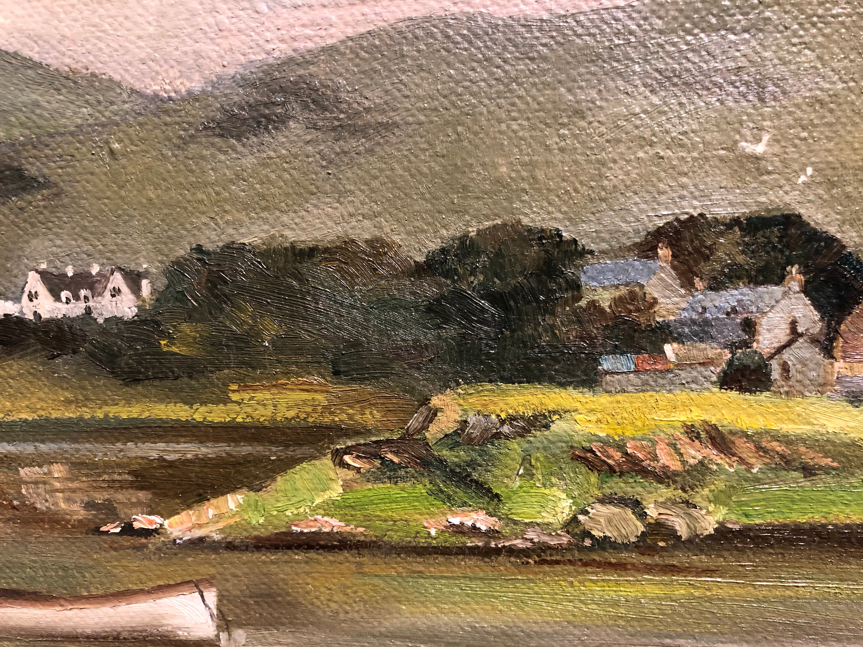 OIL PAINTING Beautiful Piece of POST War Impressionism by R . Camamile ...