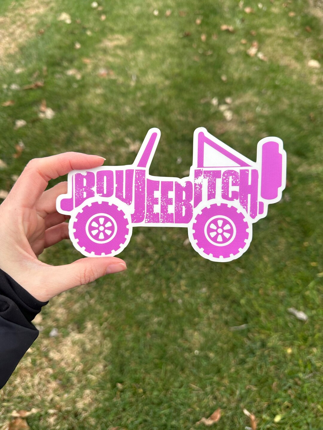 Boujee Bitch Offroad Enthusiast Sticker | Durable Vinyl Decal for 4x4 ...