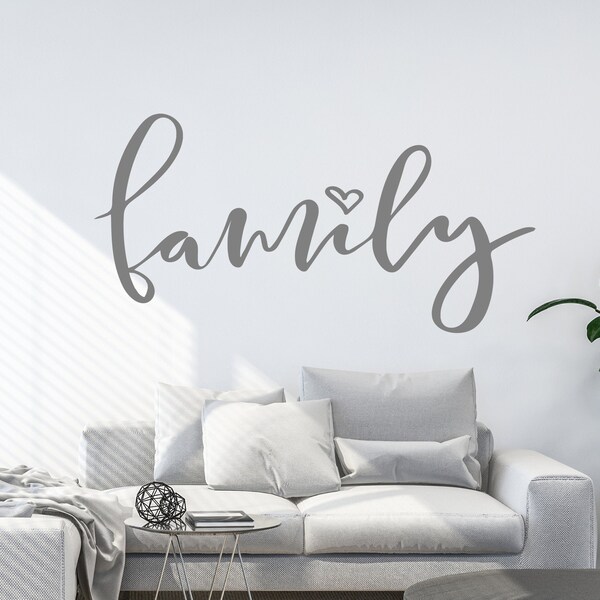 Family Wall Decal - Etsy UK