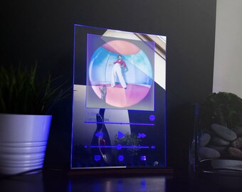 Acrylic Poster Custom Led Light Table Decor Unique Gift Idea | Etsy