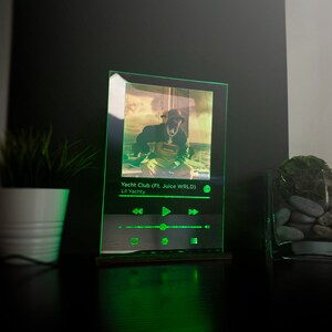 Acrylic Poster Custom Led Light Table Decor Unique Gift Idea Night Lamp ...