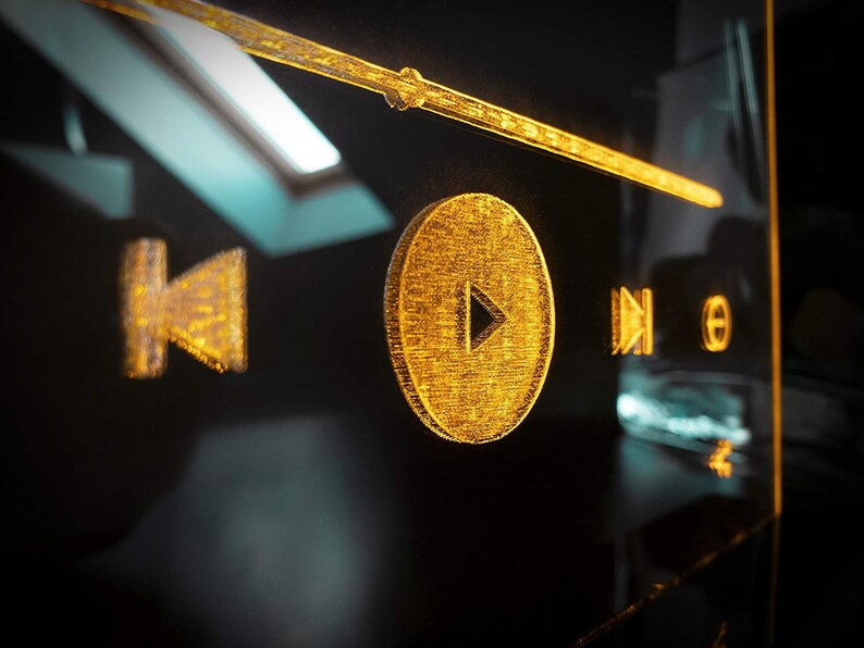 Acrylic Poster Custom Led Light Table Decor Unique Gift Idea Night Lamp ...