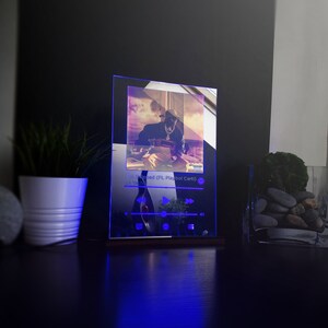 Acrylic Poster Custom Led Light Table Decor Unique Gift Idea Night Lamp ...