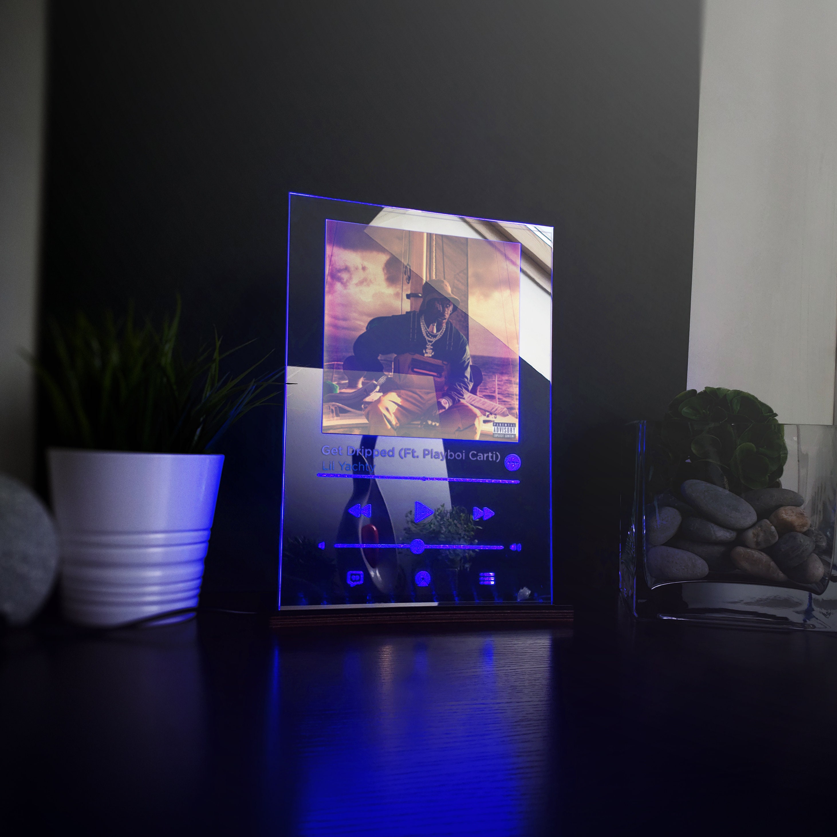 Acrylic Poster Custom Led Light Table Decor Unique Gift Idea Night Lamp ...