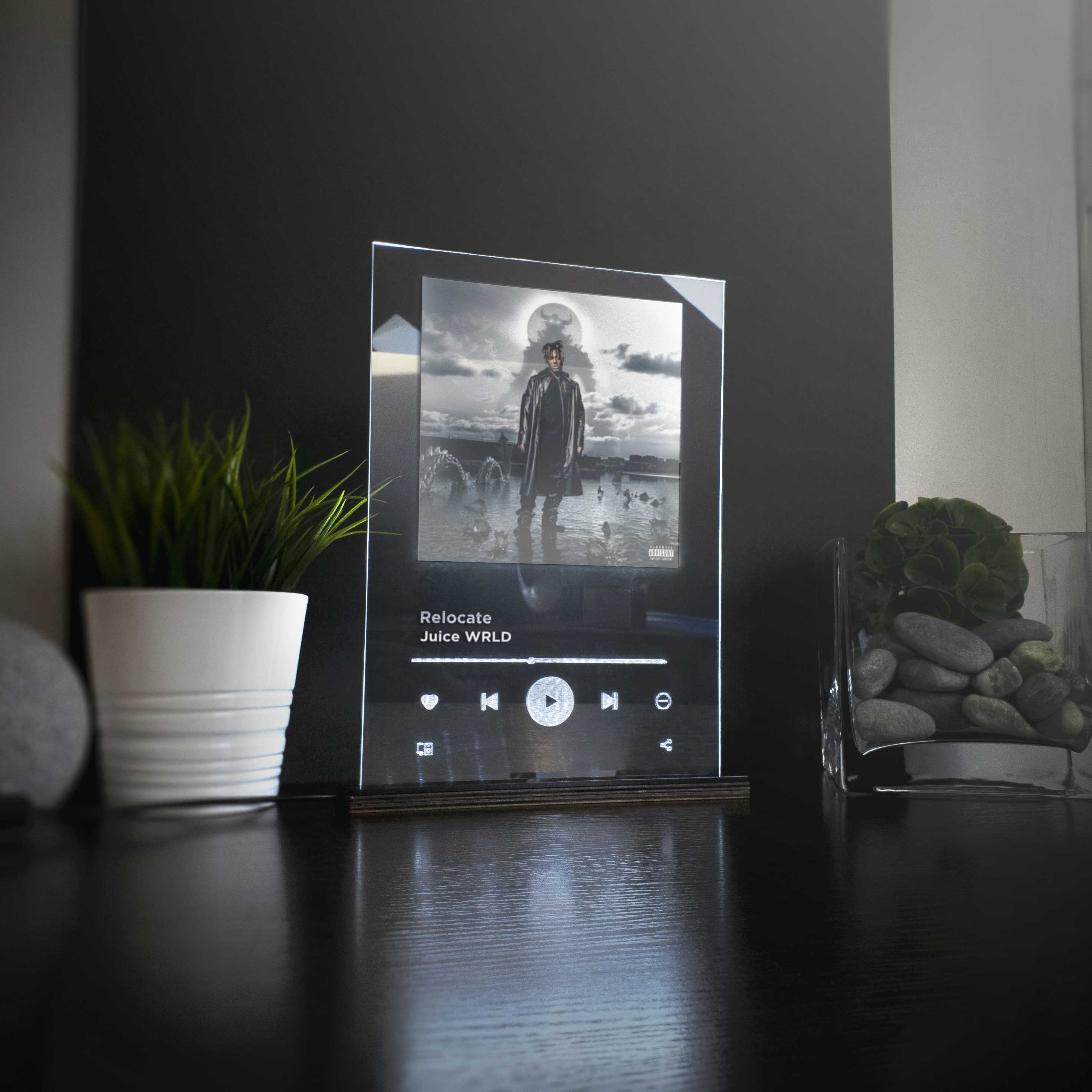 Acrylic Poster Custom Led Light Table Decor Unique Gift Idea - Etsy