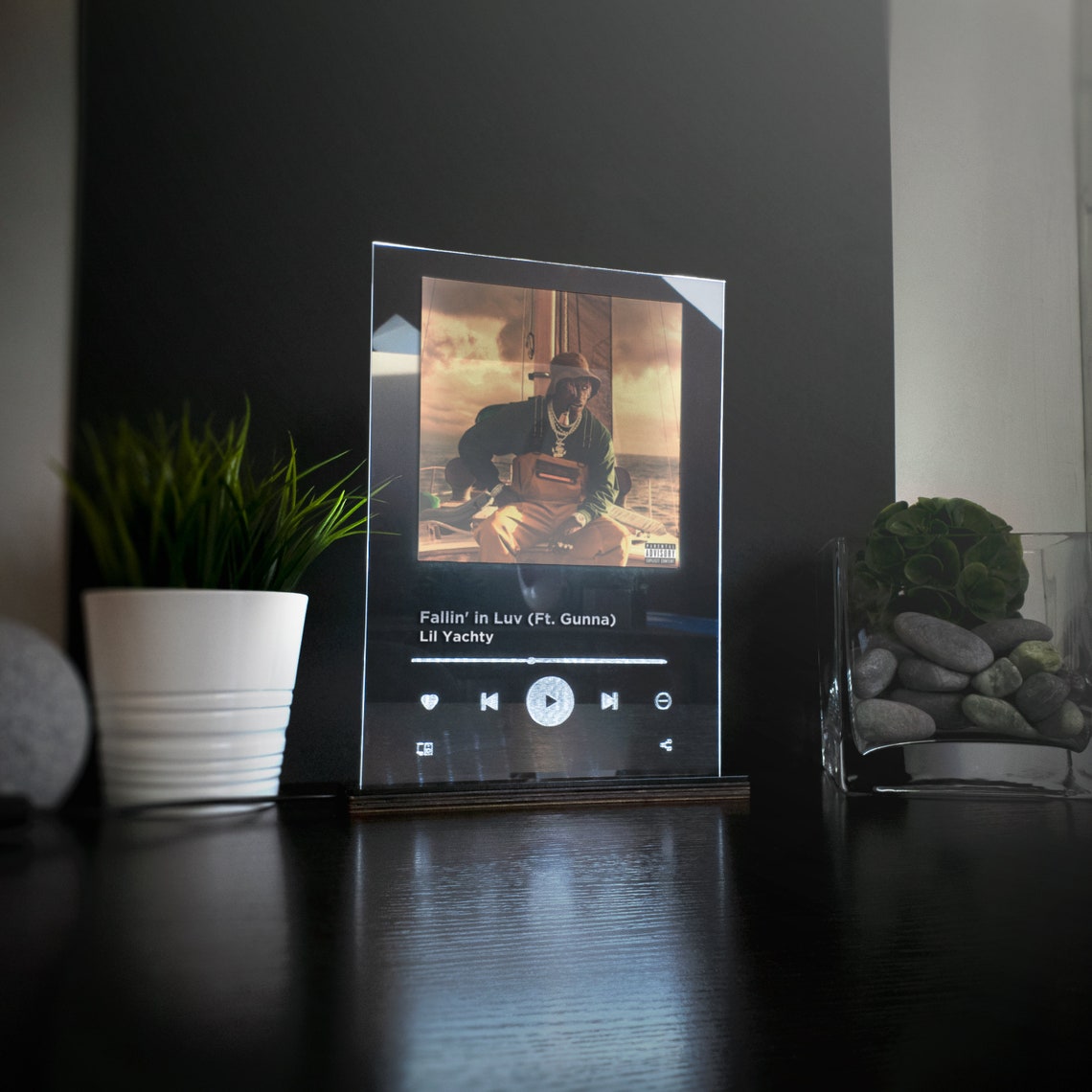 Acrylic Poster Custom Led Light Table Decor Unique Gift Idea Night Lamp ...