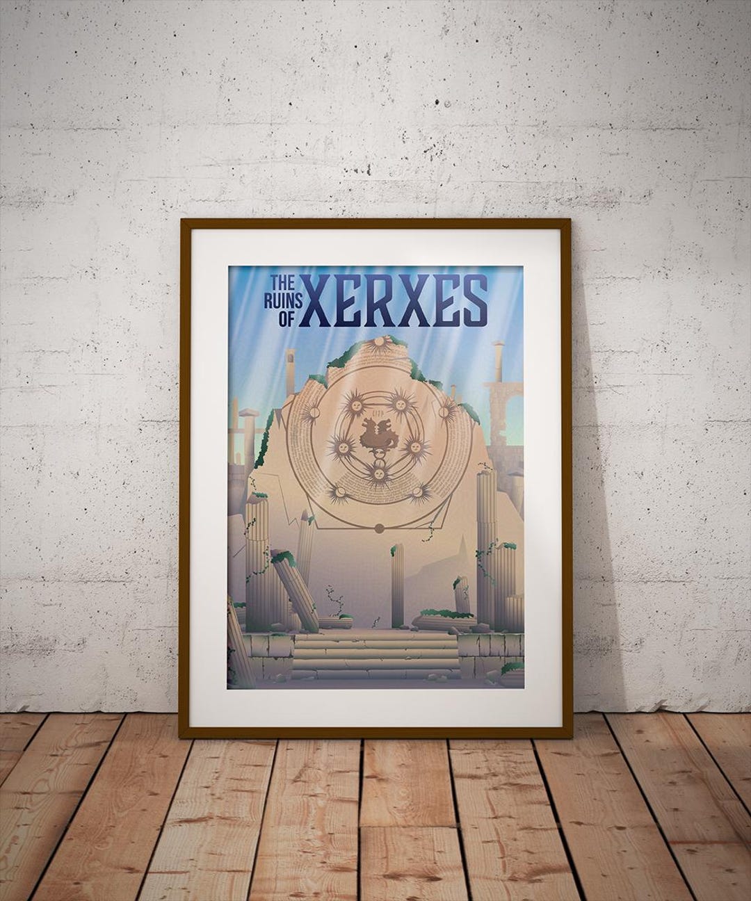 Ruins of Xerxes Poster | 8" X 10" Art Print | Fullmetal Alchemist ...