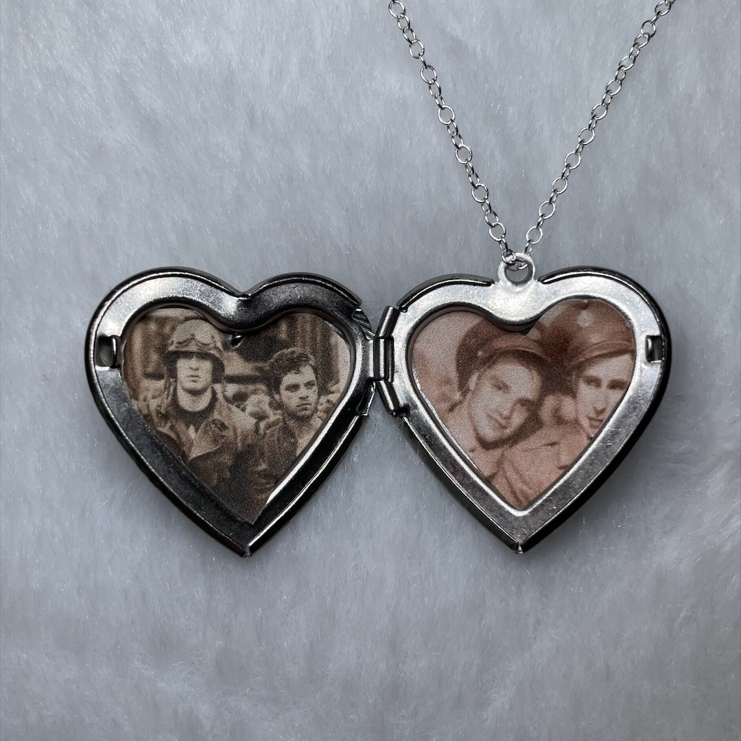 Steve Rogers and Bucky Barnes Locket Necklace - Etsy