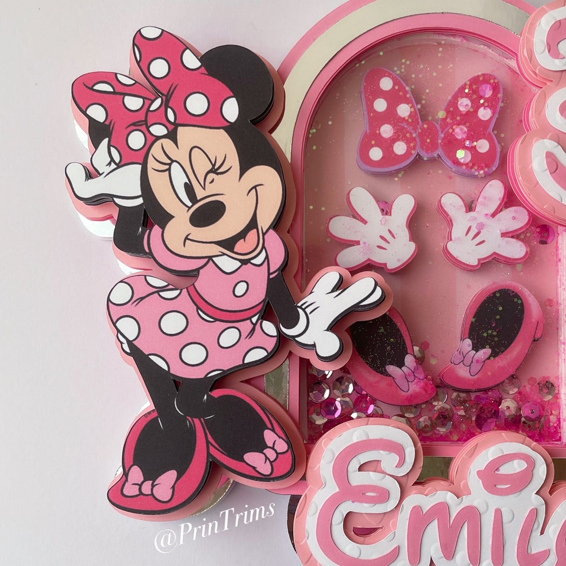 Minnie Mouse Cake Topper/ Minnie Cake Topper/ Cake - Etsy Canada