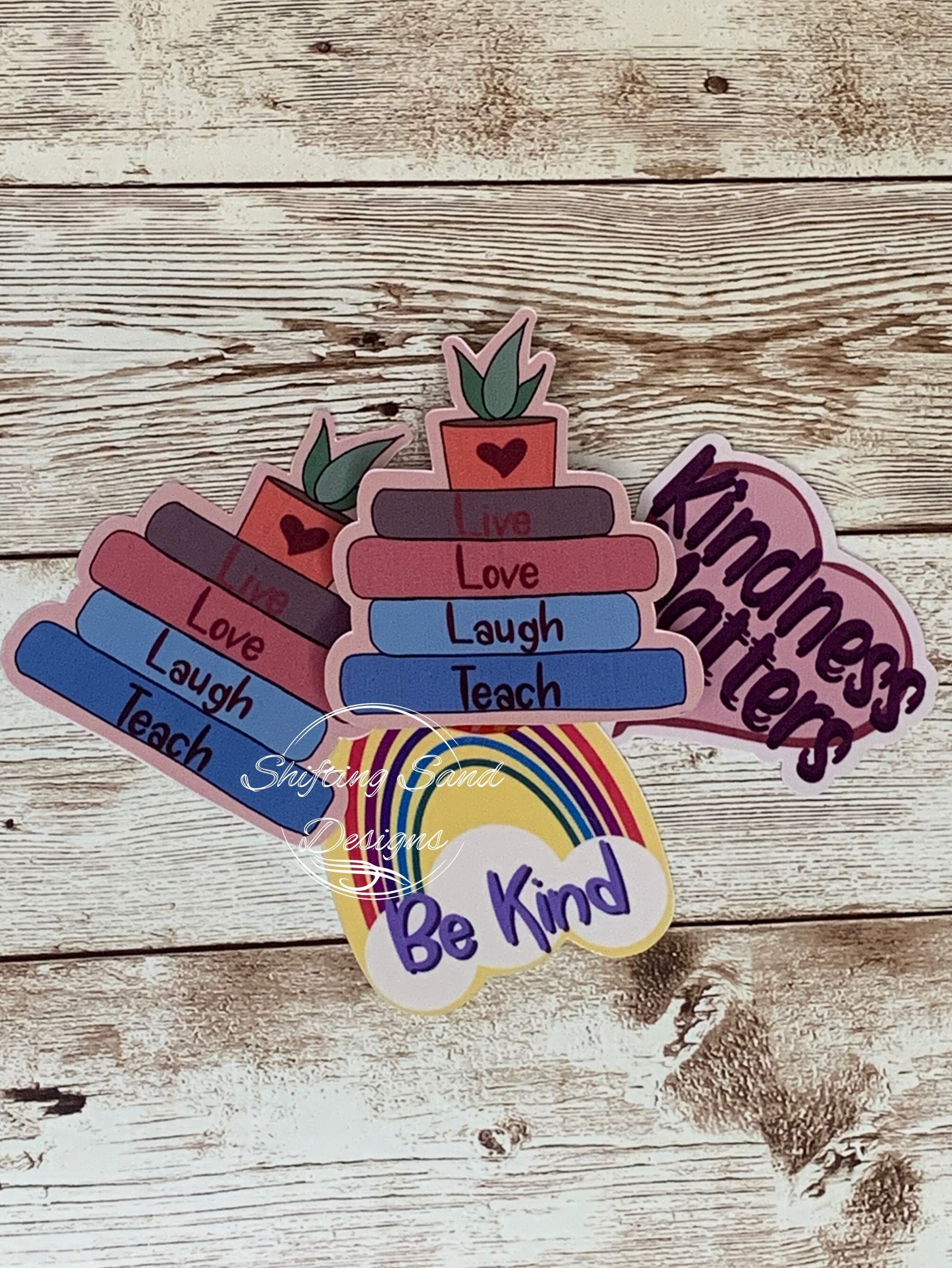 Kindness Matters Heart Sticker Boho Inspired Hand-drawn - Etsy