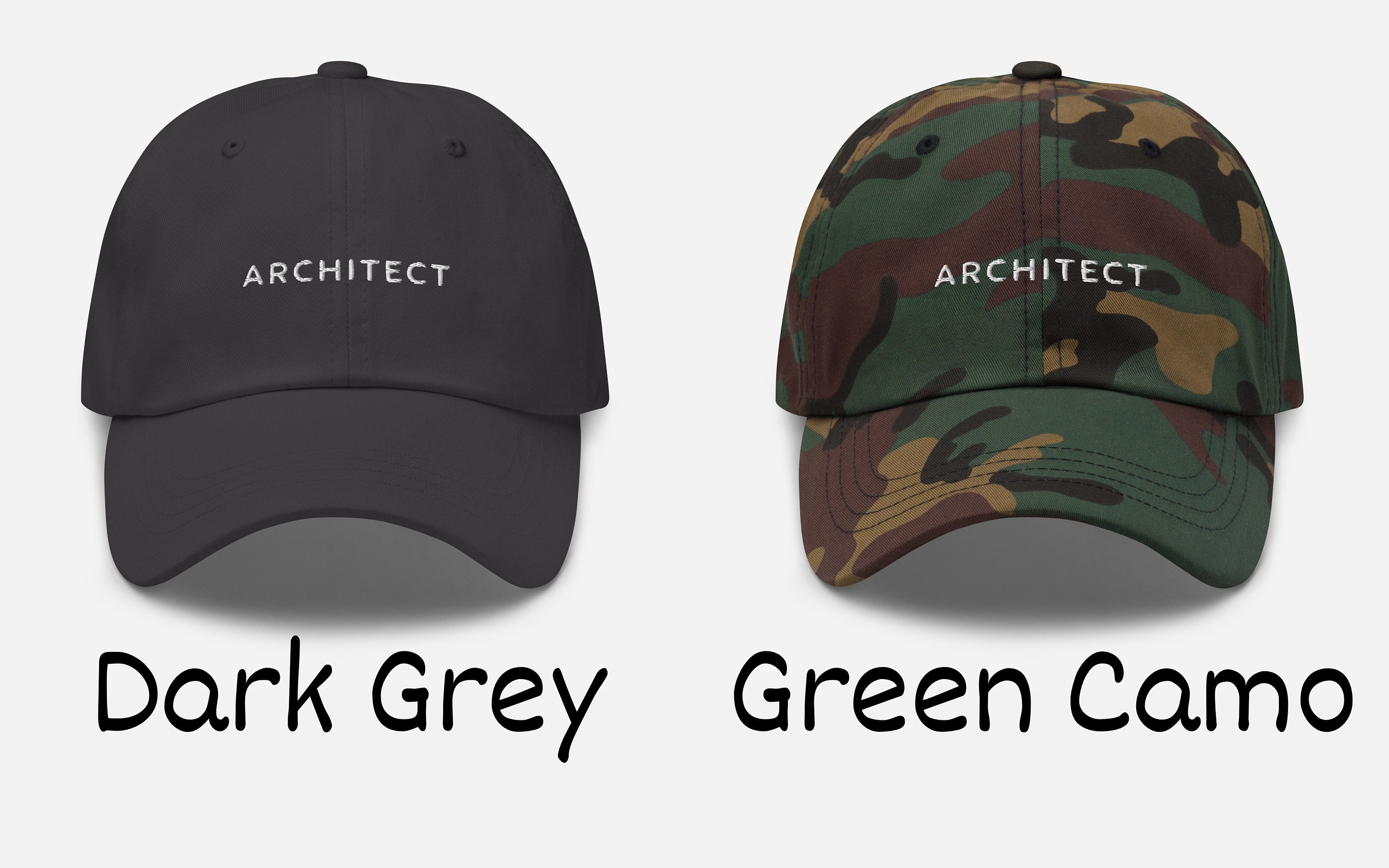 ARCHITECT Dad Hat Custom Embroidered Baseball Cap Unisex Adjustable Hat ...