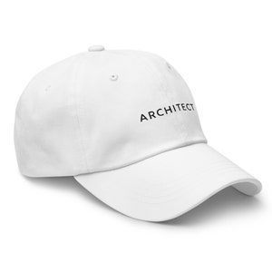 ARCHITECT Dad Hat | Custom Embroidered Baseball Cap | Unisex Adjustable ...