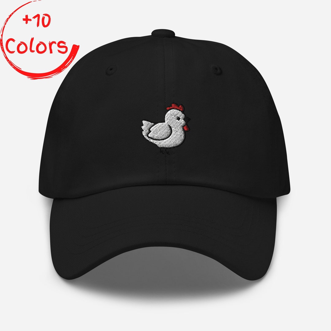CHICKEN Dad Hat | Farm Animal Lover Gift | Poultry Cap | Chicken Design ...