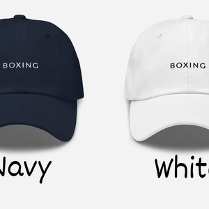 Boxing Dad Hat | Boxing Fan Cap | Sports Boxing Cap | Unisex Boxing Hat ...