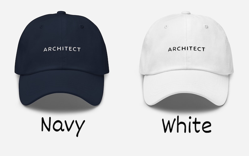 ARCHITECT Dad Hat Custom Embroidered Baseball Cap Unisex Adjustable Hat ...