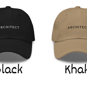 ARCHITECT Dad Hat | Custom Embroidered Baseball Cap | Unisex Adjustable ...