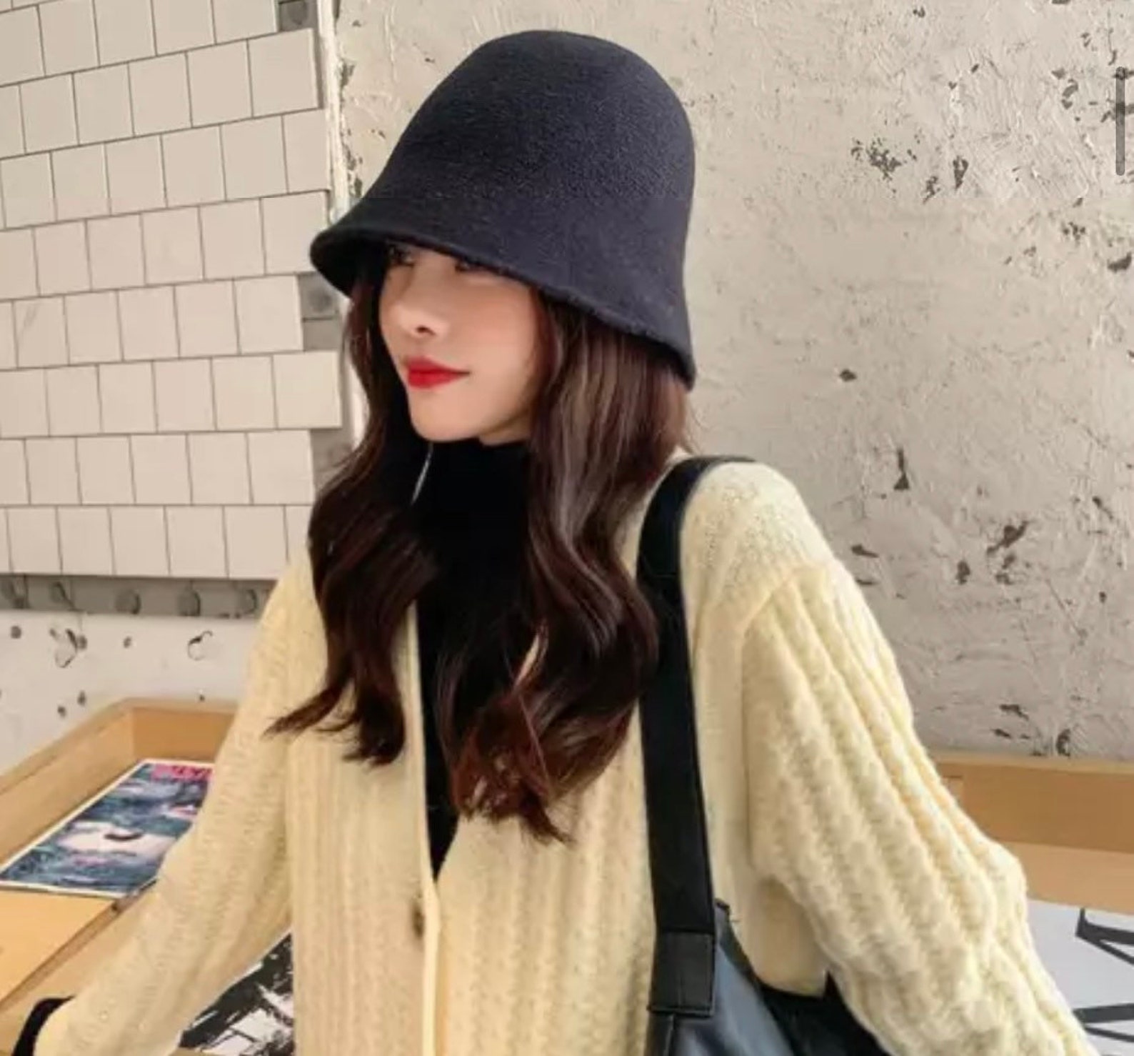 Womens Bucket Hat Wool Bucket Hat Ladies Bucket Hat - Etsy UK