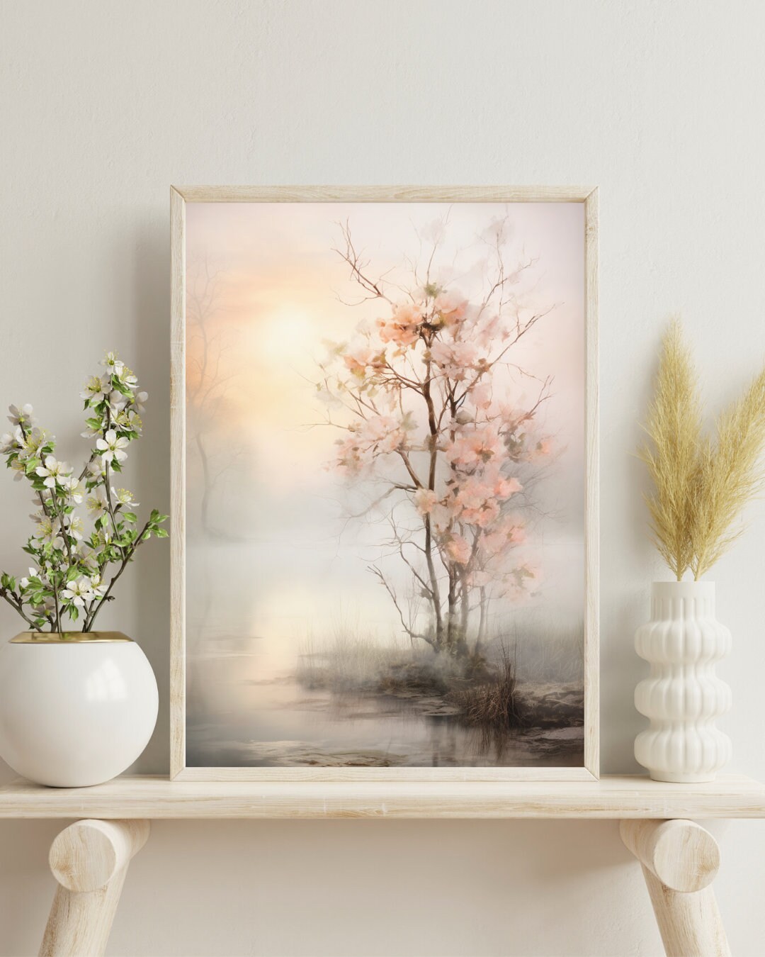 PRINTED Abstract Calming Poster Print | Perfect for Framing | Abstract ...