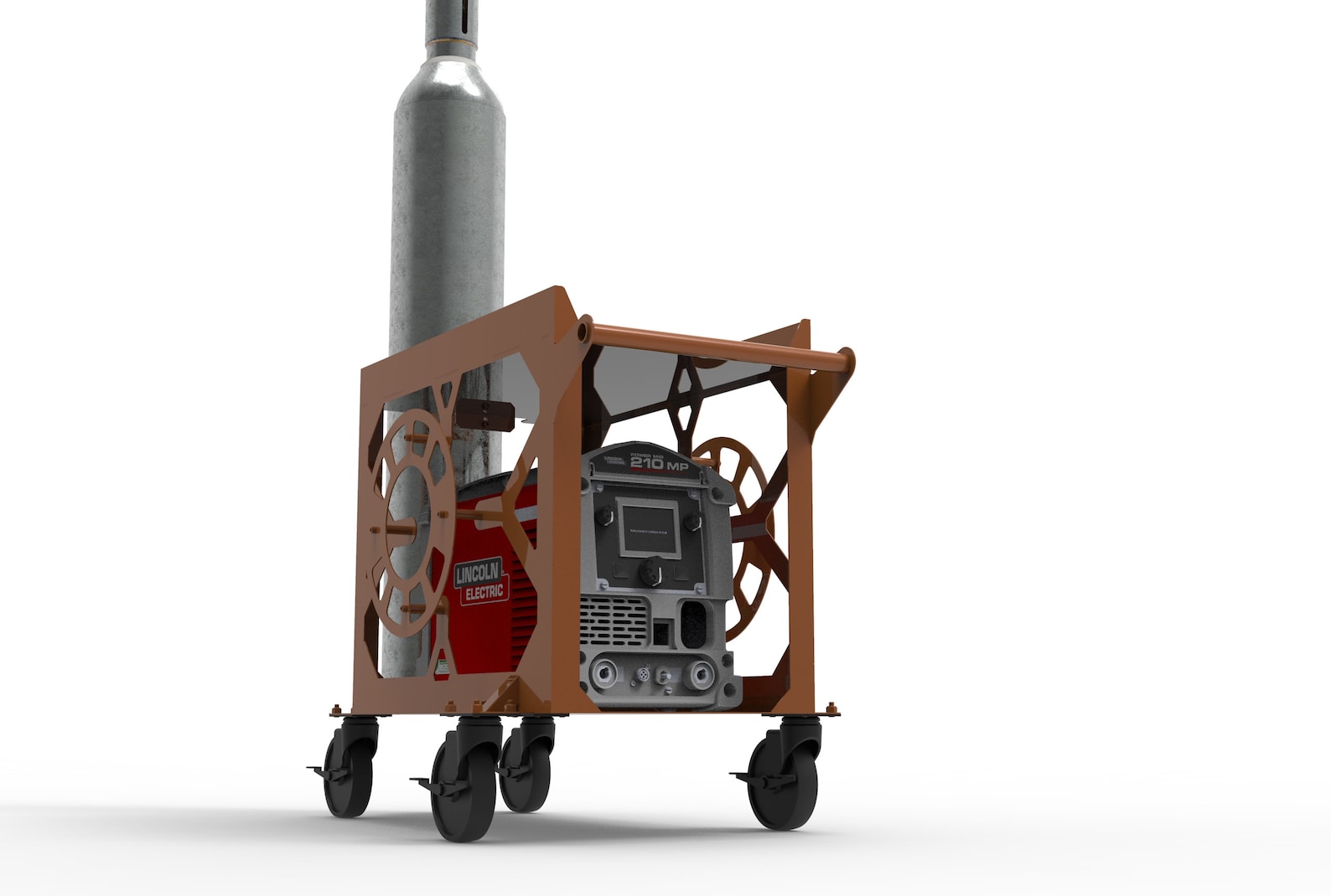 DIY Welding Cart Files to Make | Custom Cart With Hose and Cord Hanger ...