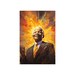 Nelson Mandela Abstract Poster Print - Inspirational Art for Decor ...