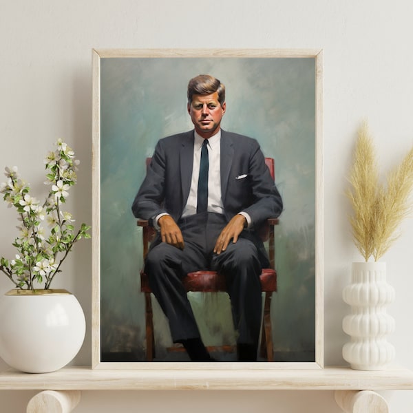Jfk Art Print - Etsy