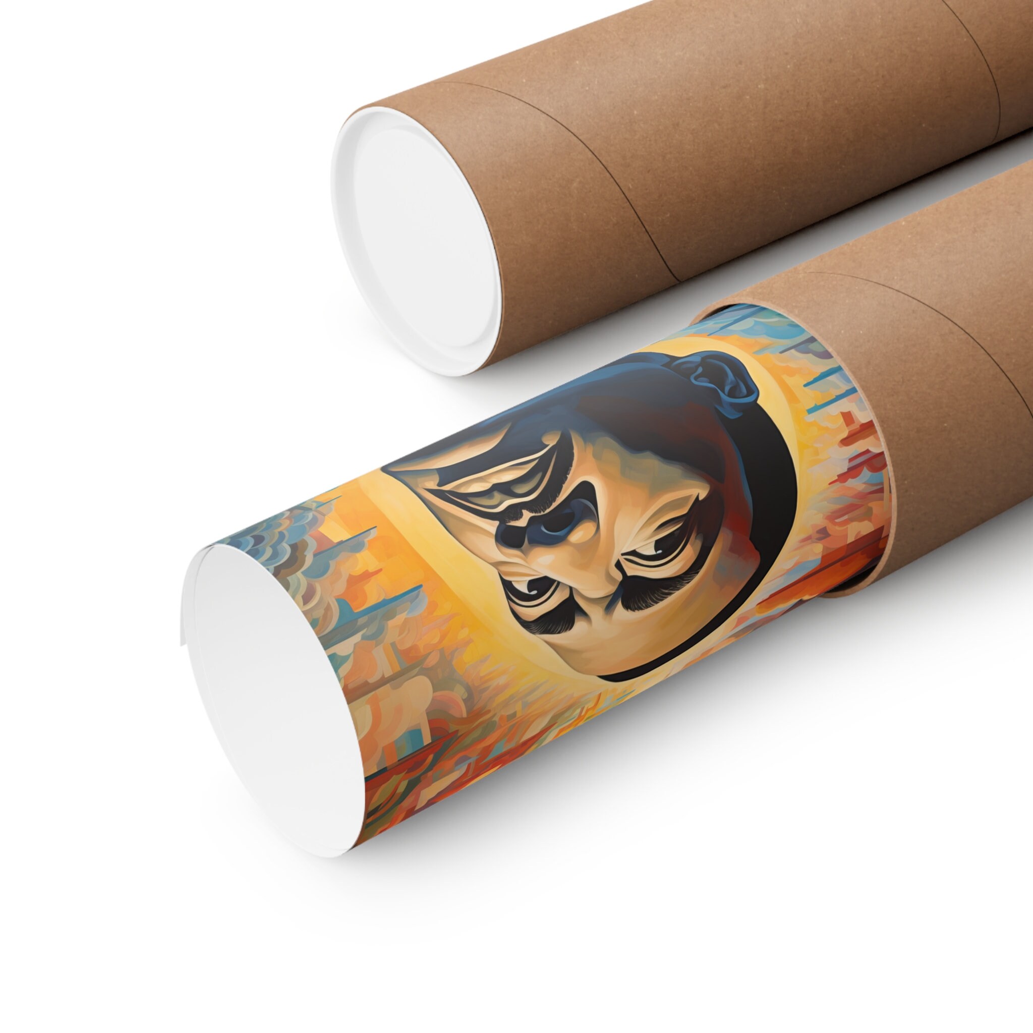 MLK Jr. Abstract Print - Inspiring Civil Rights Art - Vibrant and ...