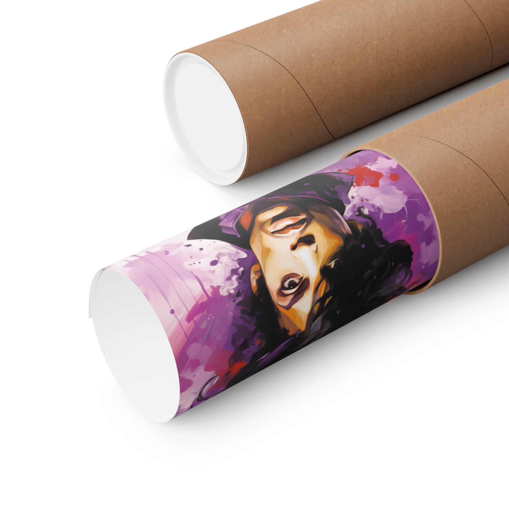 Iconic Prince the Singer Abstract Art Print - Vibrant Colors - Musician ...