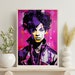 Abstract Prince Art Print - Vibrant Tribute to the Musical Icon ...