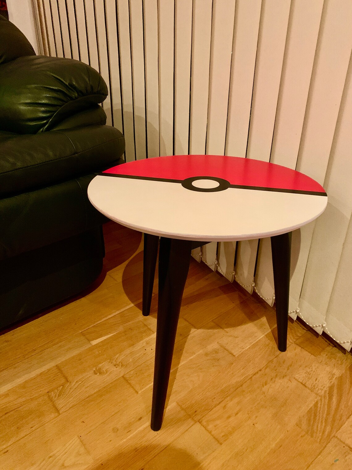 Pokemon Pokeball Side Table | Etsy UK