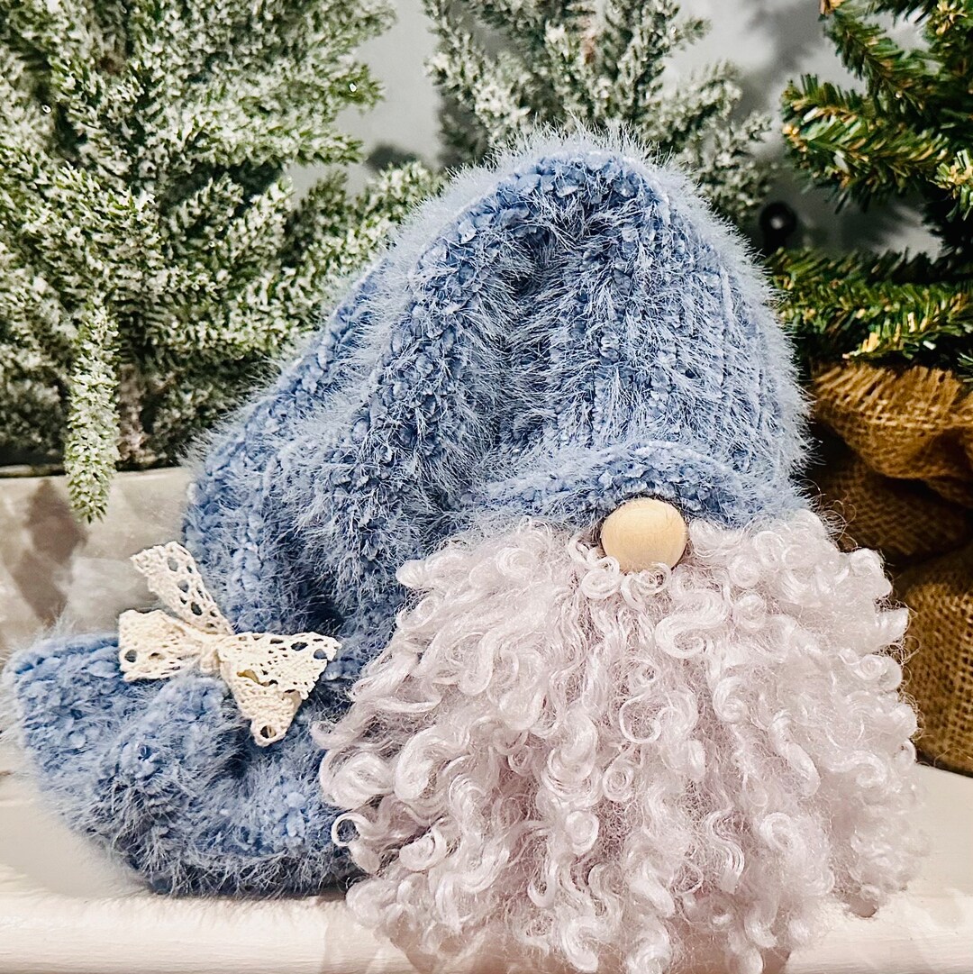 Winter Gnome, Snowy Gnome, Furry Gnome, Sweater Gnome, Mantle Decor ...