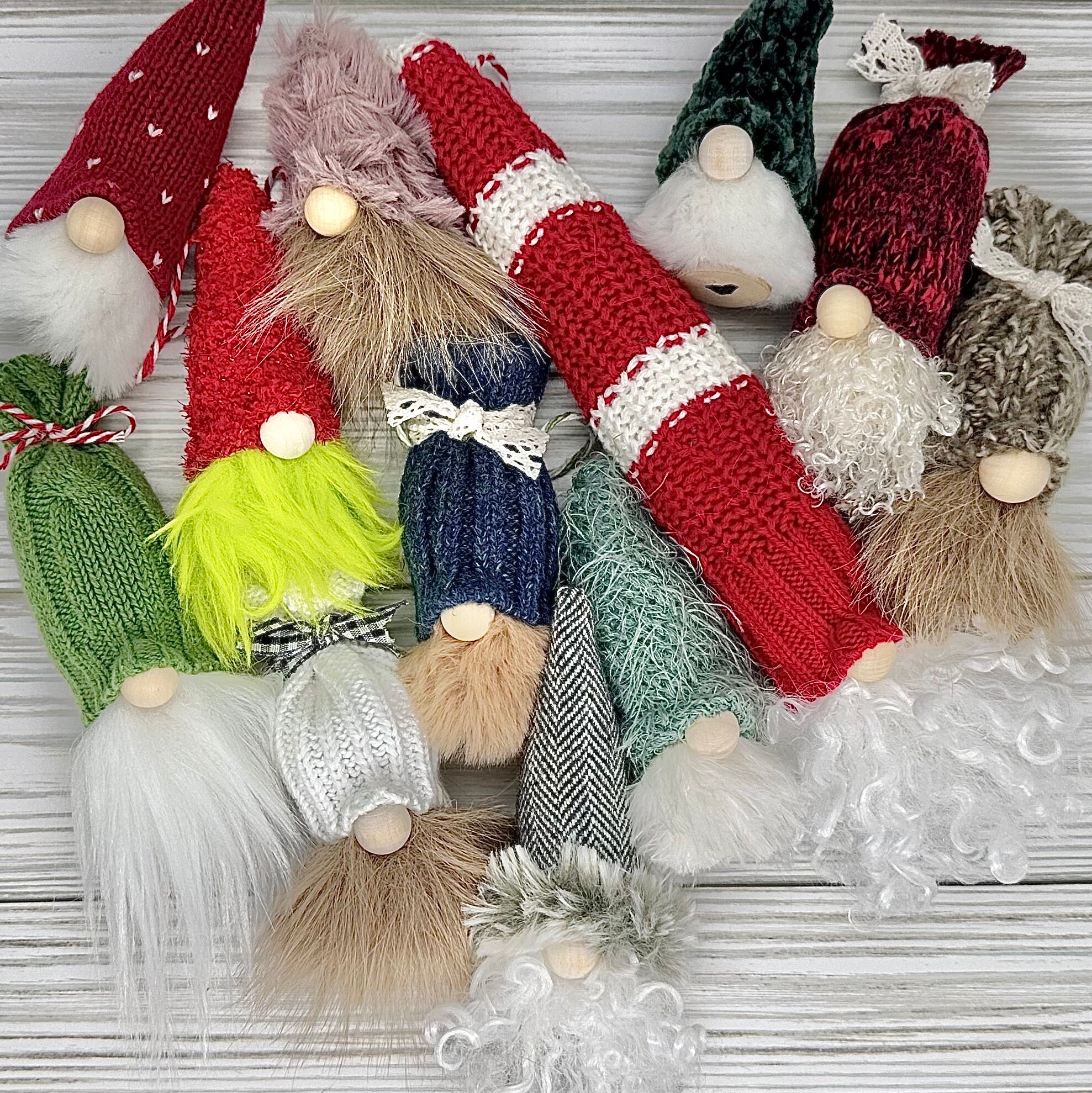12 Days of Christmas Gnomes, Gnome Advent, Mini Gnome, Cork Gnome ...
