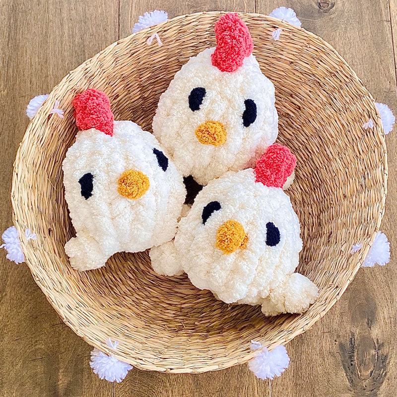 Stuffed Rooster Plush - Etsy
