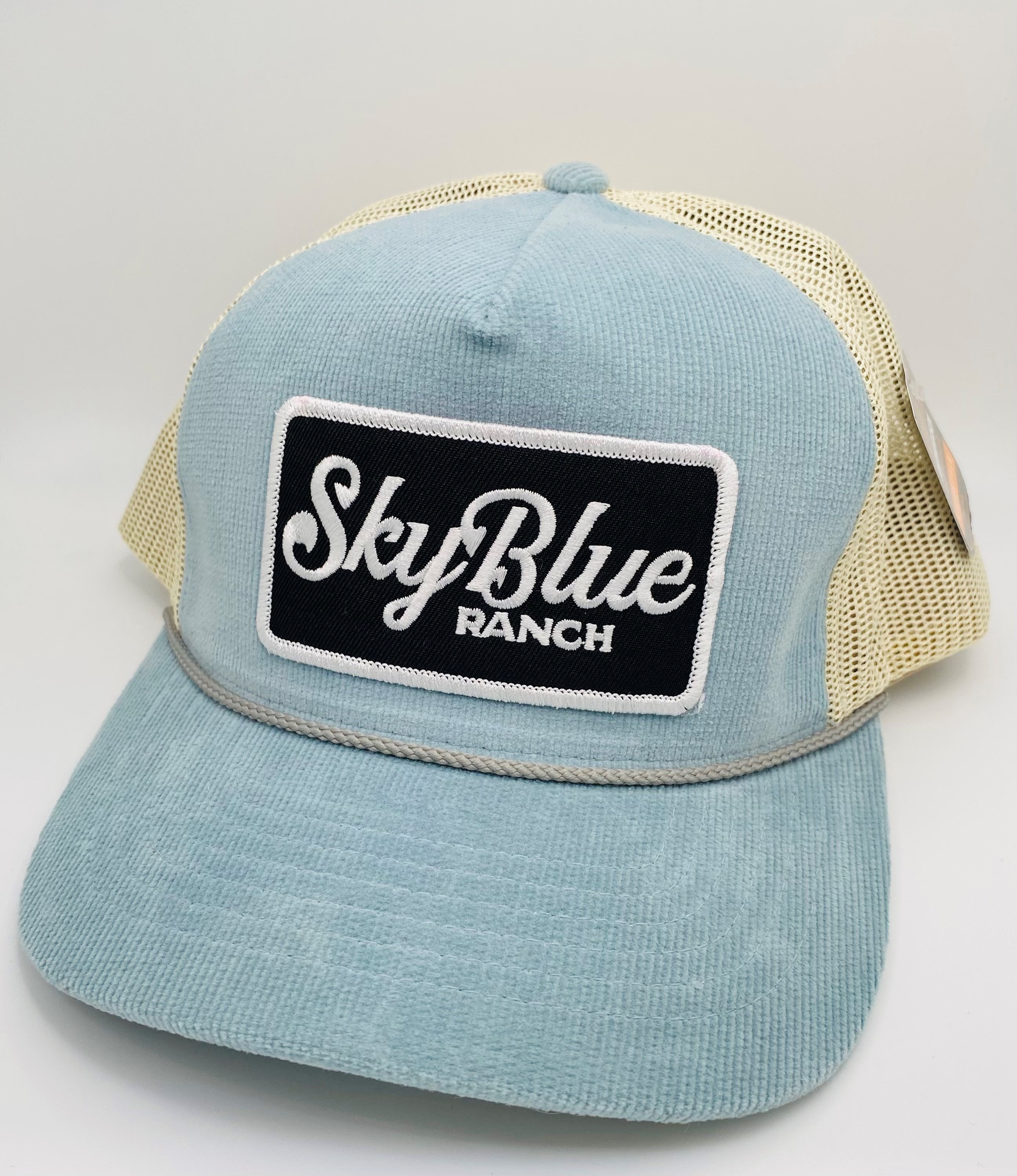 NEW ! Sky Blue Ranch Waves Hat - Etsy
